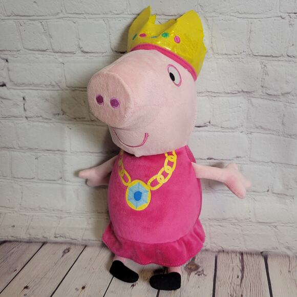 Peppa Pig | Toys | Peppa Pig Princess N Oink Talking Sounds Stuffed ...